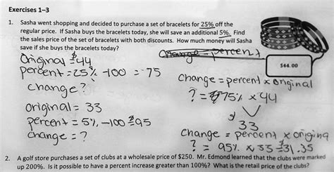 7th Grade Math Assignment Tntp
