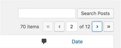 New Styling For Admin Table Pagination Links In Wordpress 51 Make