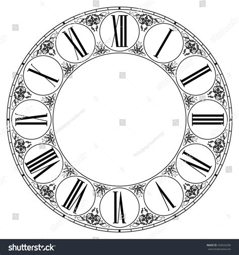 Vector Clock Stock Vector Royalty Free Shutterstock