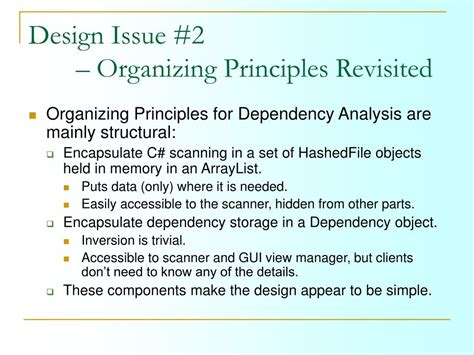 Ppt Dependency Analysis Cse681 Pr2 An Interesting Design