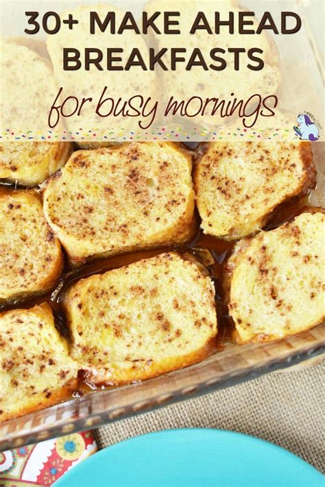 Easy Breakfast Recipes For Hectic Mornings A Magical Mess