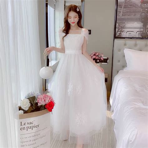 ️現貨在台，xl 可愛 少女 公主 成人禮 禮服 主持人 仙女 連衣裙 伴娘 洋裝 婚宴 結婚 網紗 禮服 Smileyeh1031