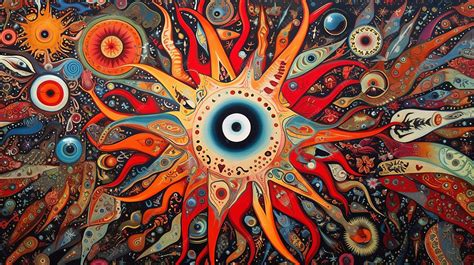 Premium Ai Image Psychedelic Eye Art