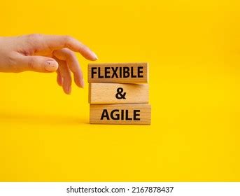 Flexible Agile Symbol Concept Word Flexible Stock Photo Shutterstock