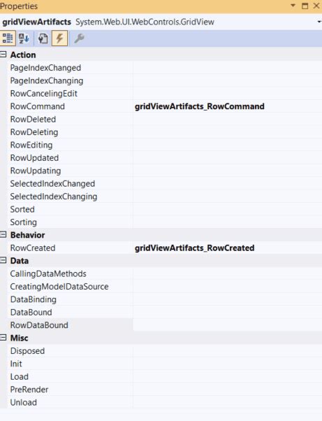 Hide Columns In Gridview Aspx Vbnet Rowdatabound Does Not Fire Stack Overflow