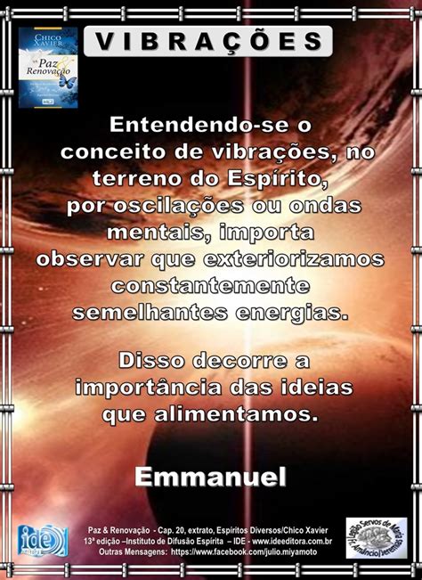 Emmanuel Livro Pensamento E Vida Chico Xavier Cap 1 O Espelho Da Vida