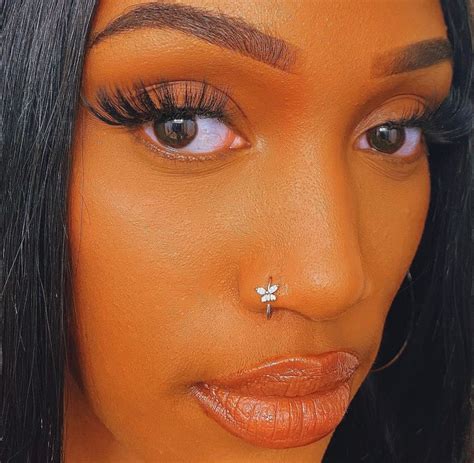 14kt Gold Butterfly Nose Hoop Butterfly Nose Ring Nose Etsy Canada In