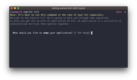 Deploy Your First Application Aws Copilot Cli
