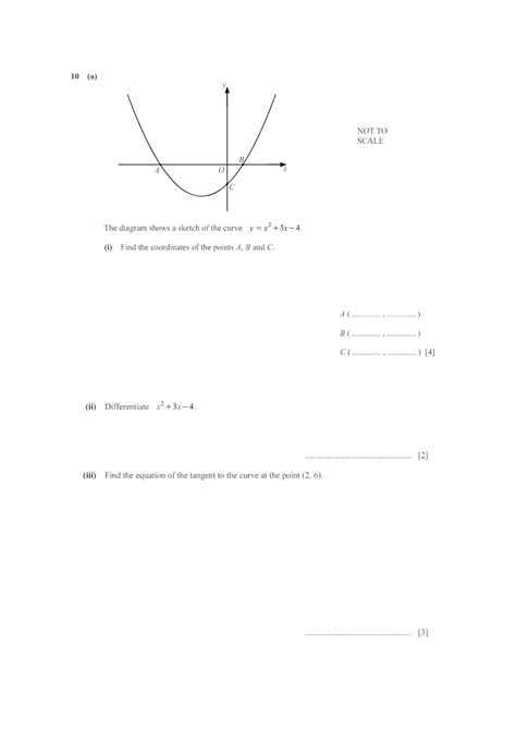 Curved Graphs Igcse Mathematics Practicepdf