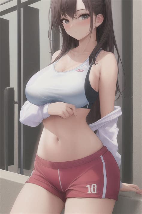 Rule 34 1girls Ai Generated Belly Button Big Breasts Blush Blush