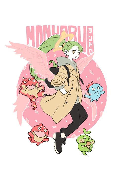 Gabriel Red Smydra Oragon Green Smydra And Blue Smydra Monster Strike Drawn By Takeuchi