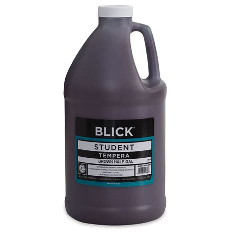 Blick Student Grade Tempera Brown Half Gallon Michaels