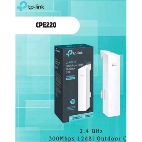 Jual Router Outdor Tp Link Cpe210 2 4ghz 300mbps 9dbi Outdoor Cpe