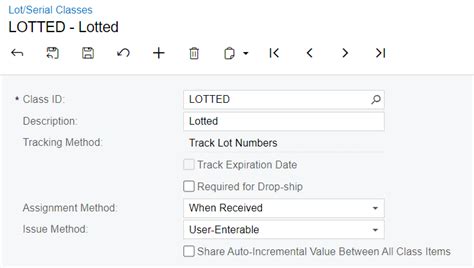 Lotserial Class Track Expiration Date Grayed Out Community