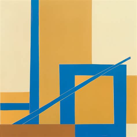 Block And Angle 001 Abstract Art Print Inomaly Abstract Wall Art And