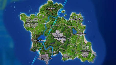 fortnite reload 中的所有 og 武器、物品和位置