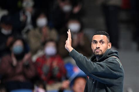 Nick Kyrgios Withdraws From Japan Open Because Of Knee Injury