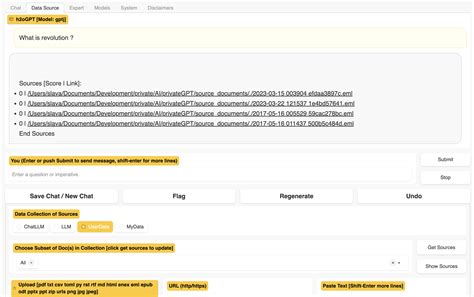 how can i merge userdata and llm chatllm data · issue 203 · h2oai