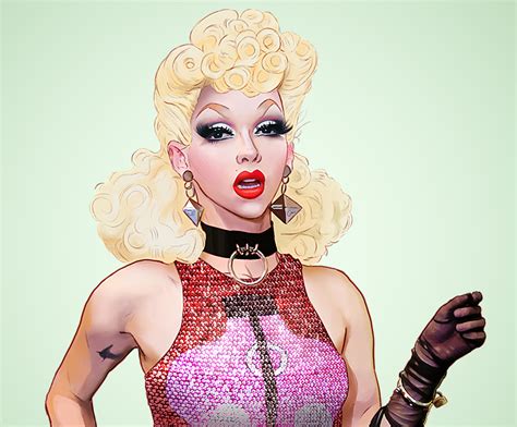 Violet Chachki By Yibiart On Deviantart
