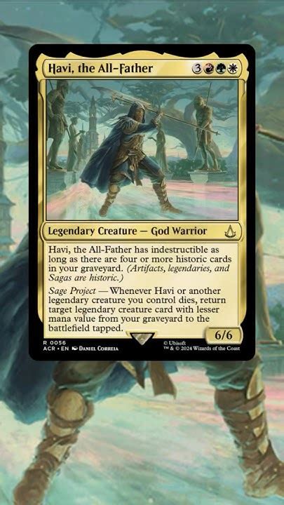 Deal Infinite Damage With Havi The All Father Edh Magicthegathering