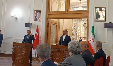 أمير عبد اللهيان لنظيره التركي طهران لن تقبل التغيير الجغرافي في
