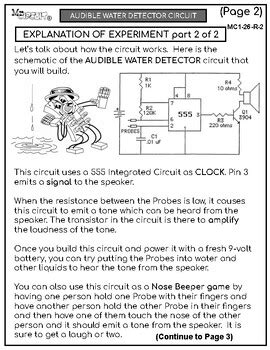Mr Circuit Exp Build An AUDIBLE WATER DETECTOR CIRCUIT