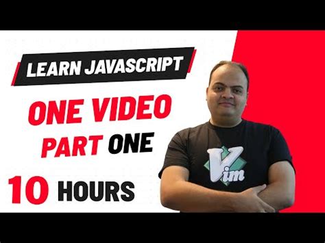 Arabic Learn JavaScript In One Video Part One الورشه
