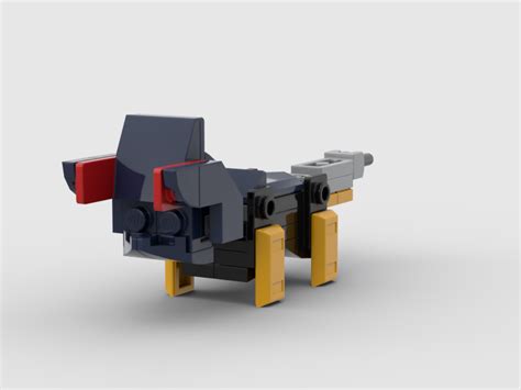 Lego Moc Mini Torosaurus From Lego Marvel Set 76202 Wolverine Mech