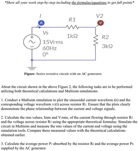 [get Answer] Show All Your Work Step By Step Including The Formulas Equations To Get Full