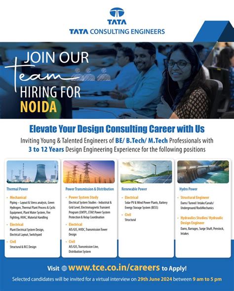 Tata Consulting Engineers Limited On Linkedin Hiring Joinus Tce