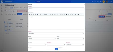 Gantt Chart Easy Project