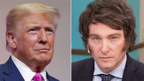 Trump vuelve a alabar a Milei Está haciendo grandes progresos ANF