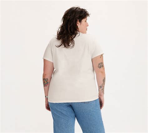 Perfect Logo Tee Plus Size White Levis® Gb