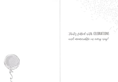 Female 50th Pink Balloon Birthday Greeting Card Love Kates