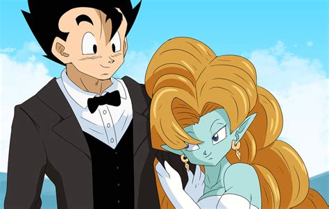 Gohan X Zangya Marriage By Goku Of Mecha On Deviantart