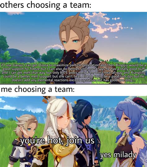 Genshin Impact Memes On Twitter Anime Anime Funny Memes My Xxx Hot Girl