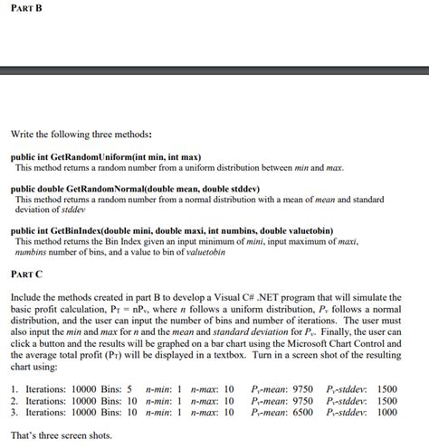 solved part b write the following three methods public int