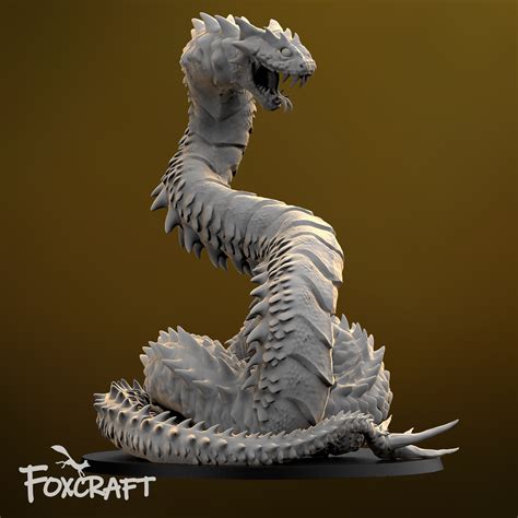 👹 Basilisk・ Stl File For 3d Printing・cults