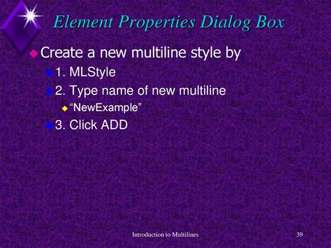 Introduction To Multilines Ppt Download