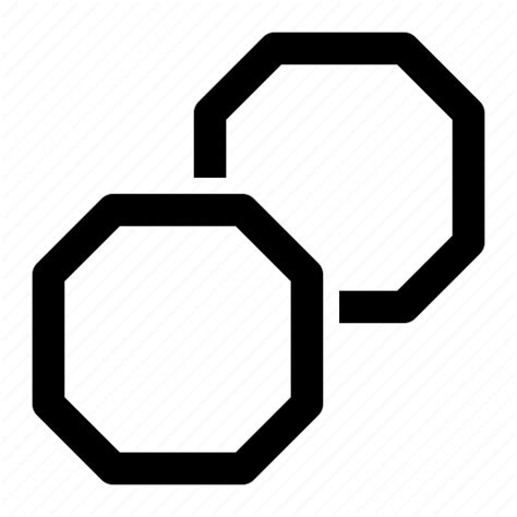 Polygon Layer Arrange Copy Overlay Icon Download On Iconfinder