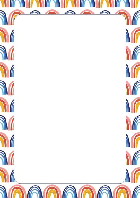 Page 5 Customize 3668 Flower Page Border Templates Online Canva