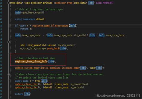 rttr run time type reflection c 反射原理实现剖解 csdn博客