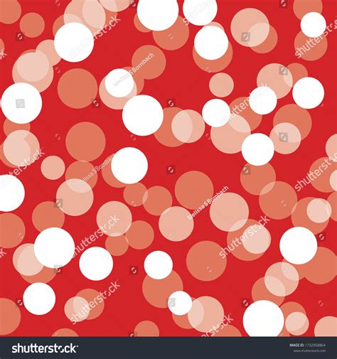 Abstract Red Bokeh Background Vector Illustration Stock Vector Royalty