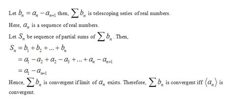 Answered Telescoping Series To Find The Sum Of Bartleby