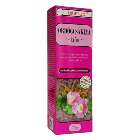 1046 Ft Biomed ördögcsáklya Krém 70g Herbaposta Webshop
