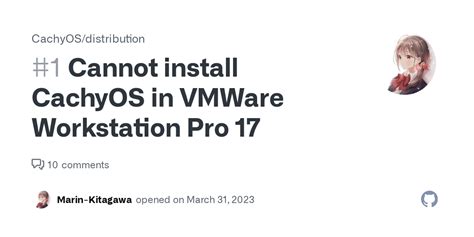 Cannot Install CachyOS In VMWare Workstation Pro 17 Issue 1