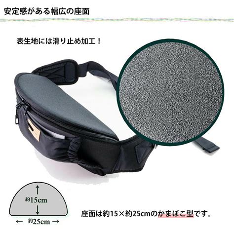 【楽天市場】【ノベルティ付】the Greedy Dog ヒップシート ちょい乗せ ペット 抱っこバッグ（ザ・グリーディドッグ ウエストポーチ