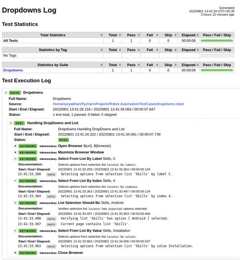 How To Handle Dropdowns In Robot Framework