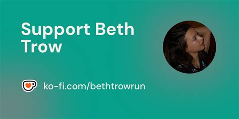 Buy Beth Trow A Coffee