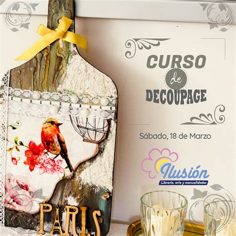 Workshop De Decoupage Librería Ilusión